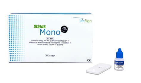 Lifesign Status Mono Test Kit With Controls 68364