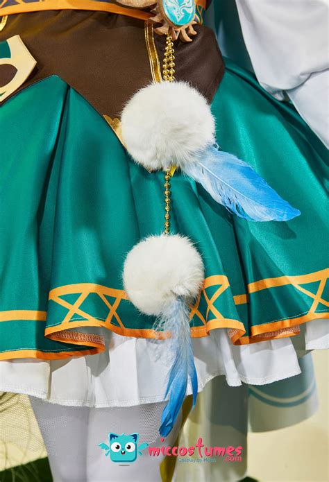 Venti Costume Genshin Impact Cosplay Fancy Skirt Set Top Quality