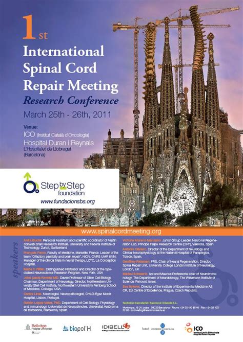 1st International Spinal Cord Meeting 2011 Spinal Cord Meeting