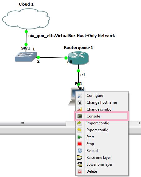 Menggunakan Cloud Sebagai Internet Di GNS3 Tavav S Blog