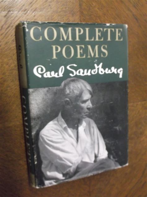 Complete Poems By Sandburg Carl Hardcover 1950 Harcourt Brace