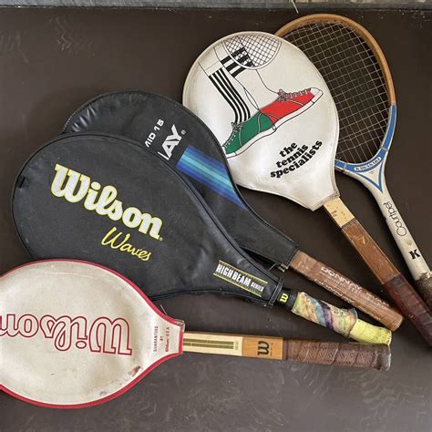 【全体的に状態が悪い】230238 中古品 テニスラケット9本セットの落札情報詳細 ヤフオク落札価格検索 オークフリー