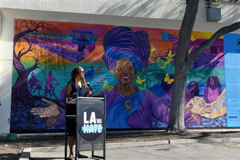 La Vs Hate Unveils New Mural Honoring Las Black Community Launches