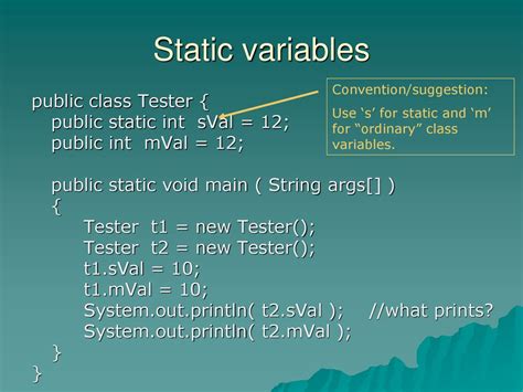 Defining Classes Ii Ppt Download