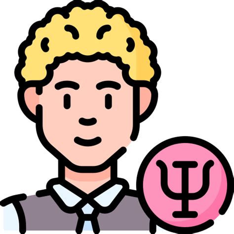 Icono de Psicólogo Special Lineal color