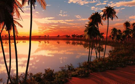 Sunset Waterfall Wallpapers 4k Hd Sunset Waterfall Backgrounds On