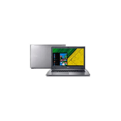 Notebook Acer F G KS Prata Intel Core I U TB HD G