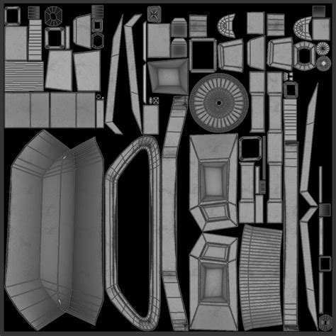 Paper Model Spacecraft Sci Fi