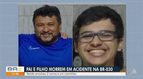 Pai e filho morrem em acidente entre dois carros e um caminhão na BR 030 no sudoeste da Bahia