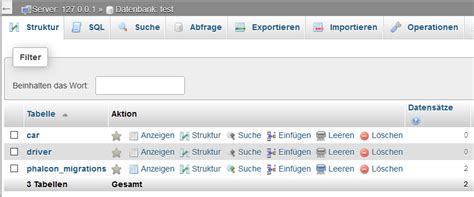 Dropped Tables Dont Get Removed Via Migration · Issue 103 · Phalcon