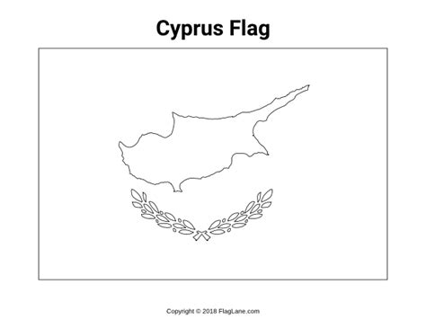 Free Printable Cyprus Flag Coloring Page Download It At