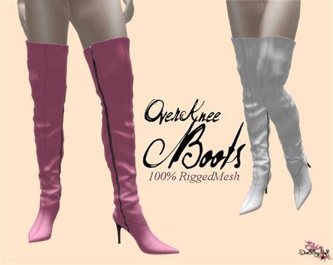 Second Life Marketplace S Overknee Boots Demo