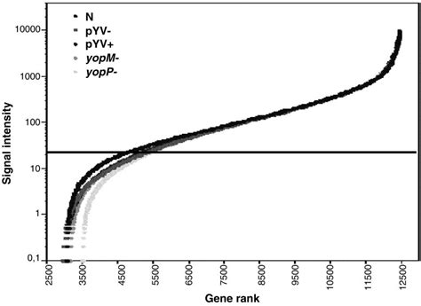 dynamic range of affymetrix array hybridization signals specific