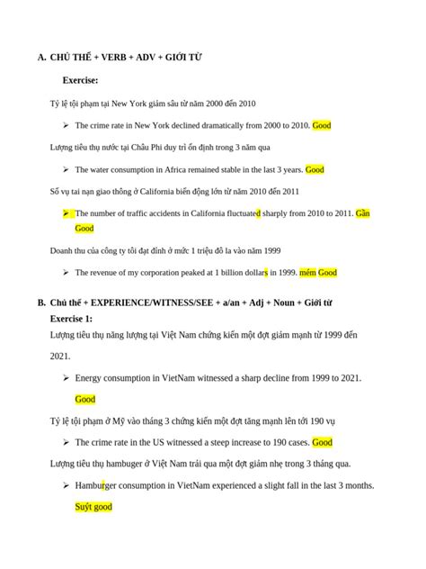 Writting Table Line Graph Bar Chart Done Tiên Pdf
