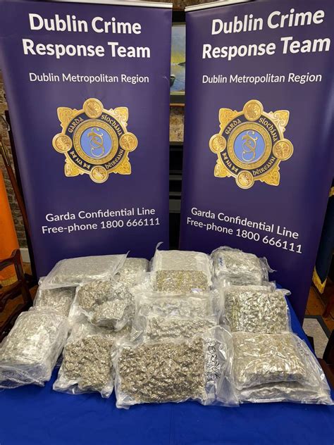 Man Arrested After Gardaí Seize Around €400000 Of Cannabis In Co Dublin