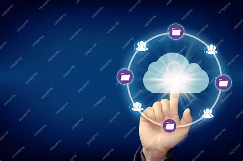 Premium Photo Cloud Computing Technology Internet Storage Network Concept