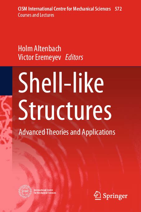 Pdf Shell Like Structures Advanced Theories And Applications