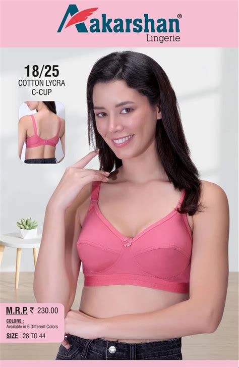 Cotton Lycra C Cup Hosiery Bra Plain At Rs 230piece In New Delhi Id
