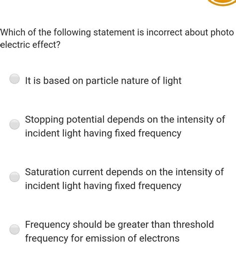 Answered Which Of The Following Statement Is Incorrect About Photo