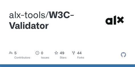 Github Alx Tools W C Validator