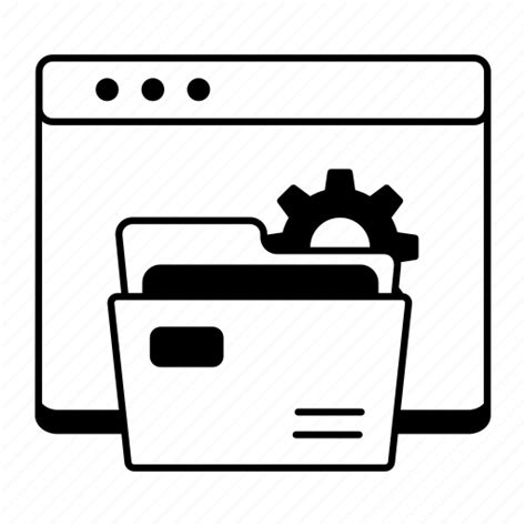 File Folder Directory Storage Data Icon Download On Iconfinder