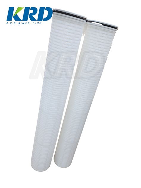 Krd Factory Price High Flow Water Filter Element Pleated Filter Water