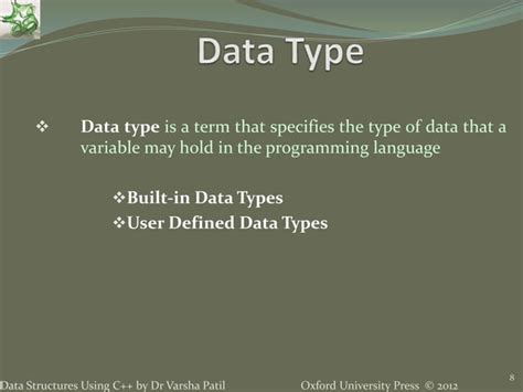 1 Fundamental Concept Data Structures Using C By Varsha Patil