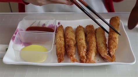 [asmr] 바삭하고 고소함의 끝판왕 왕새우튀김 Fried Shrimp エビフライ Eating Sound Youtube