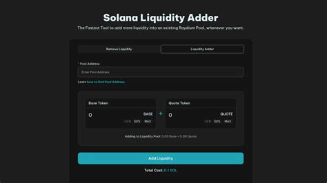 how to add liquidity at jupiter 【 smithii all in one solution for