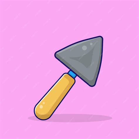 Ilustración De Dibujos Animados De Pala Icono De Ilustración De