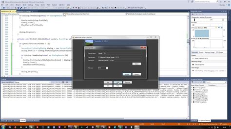 C Live Tutorial Creating A Minecraft Server Launcher Part 12 Youtube
