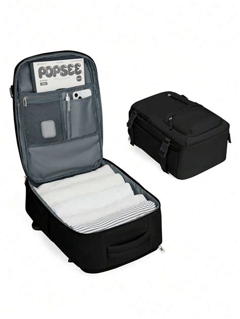 Mochila de Viagem Aprovada para Voo Cabine de Nylon Impermeável