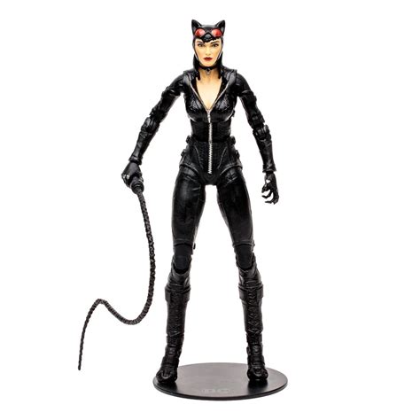 Dc Gaming Build A Wave 1 Batman Arkham City Catwoman 7 Inch Scale