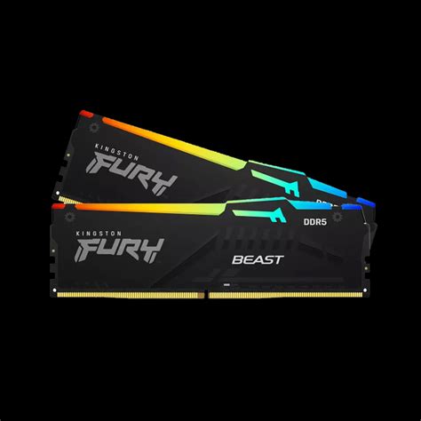 KINGSTON FURY BEAST RGB 2X32GB 64GB DDR5 6000MHZ CL40 BLACK JusPC