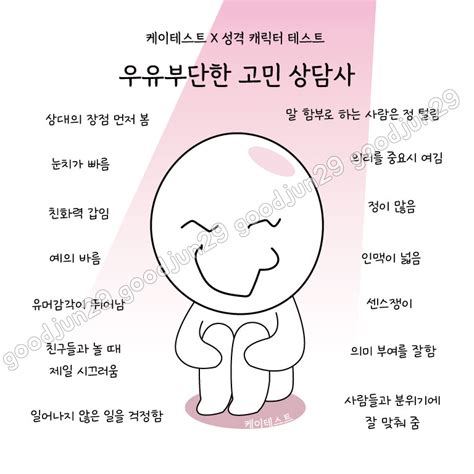 성격 캐릭터 테스트 Mbti 결과 유형 모음