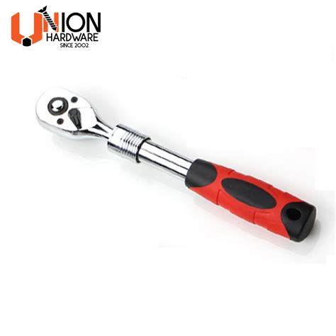 Factory Made Extendable Ratchet And Socket Set Alloy Steel Ratchet