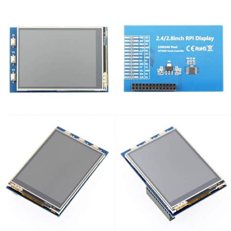 2 8 Inch SPI Touch Screen Display With Buttons For Raspberry Pi
