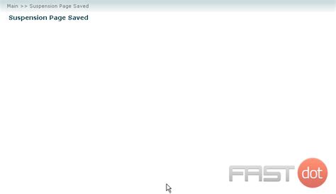 How To Modify The Suspended Account Page In Whm