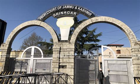High Court Of Jammu And Kashmir And Ladakh Is New Nomenclature For Jandk