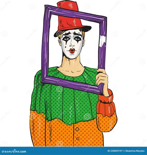 Mime Vector Eps Hand Drawn Vector Eps Logo Icon Crafteroks