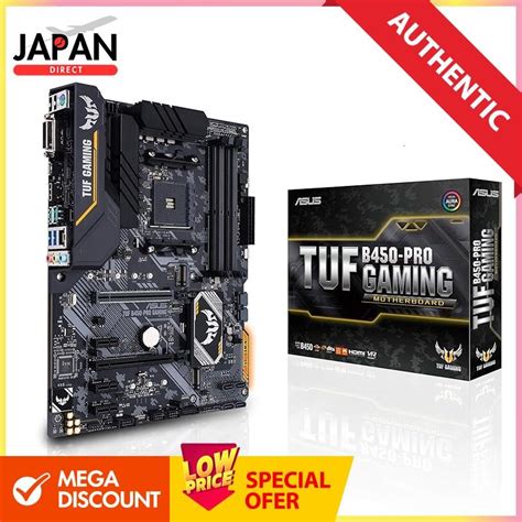 Asus Amd B450 Am4 Motherboard Tuf B450 Pro Gaming [atx] [compatible
