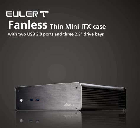Akasa Intros Euler T And Euler M Cases Techpowerup