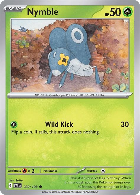 Nymble Pokémon Detail