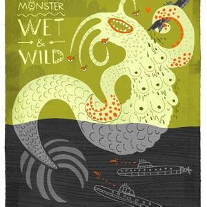 Sexy Monster Pin Ups Art Prints Etsy