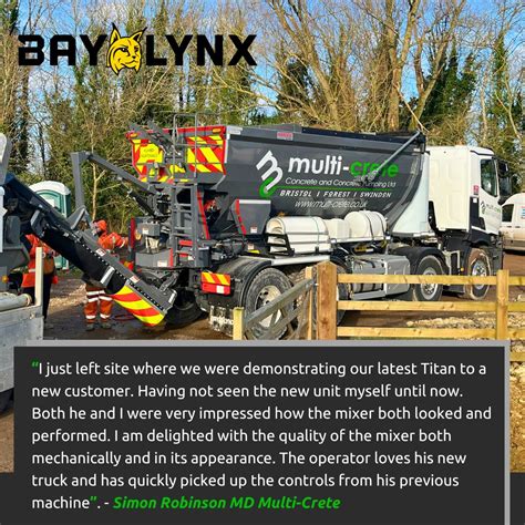 Bay Lynx Manufacturing Uk Ltd On Linkedin Volumetricmixer