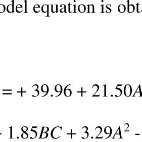 Shows The Design Matrix And Response Values Download Scientific Diagram