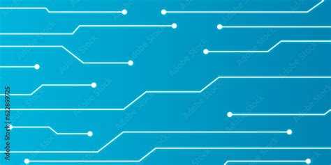 Modern Technology Circuit Board Texture Background Design Quantum Computer Technology Concept