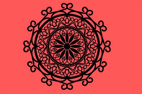 Mandala Svg Vector Design Graphic By Rashed Rana · Creative Fabrica