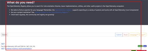 Registry Block Add Container · Issue 1751 · Open Telemetry