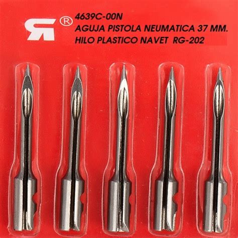 4639c 00n Aguja Pistola Neumatica Hilo Plastico Navet Rg 202